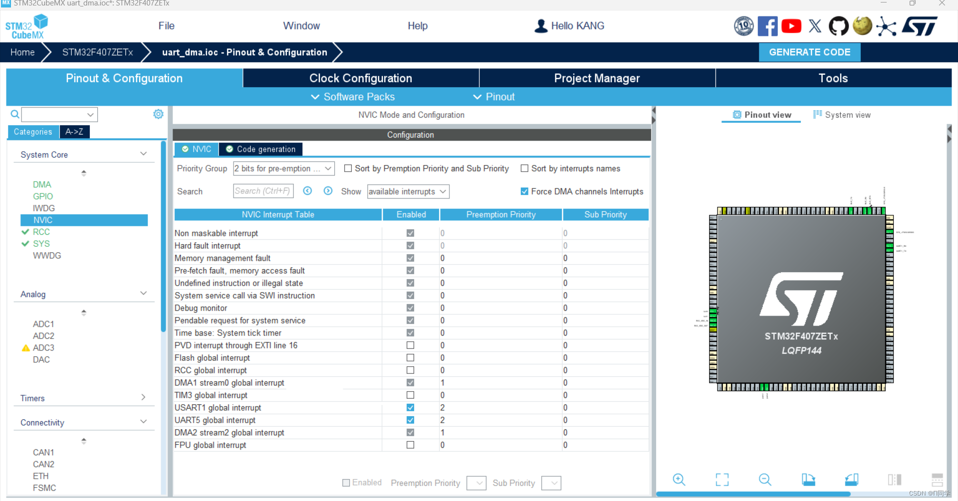 STM32LL库编程系列第三讲——USART+DMA通信_ll库 usart dma-CSDN博客