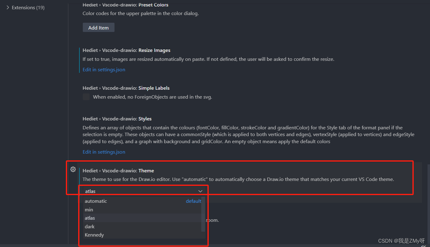 vscode drawio更改主题颜色背景_vscode中.drawio是draw.io主题则怎么修改-CSDN博客