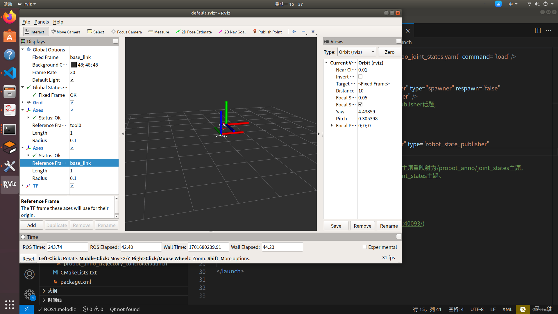 Ros学习笔记-gazebo机械臂仿真环境学习_gazebo 机械臂 仿真环境搭建-CSDN博客