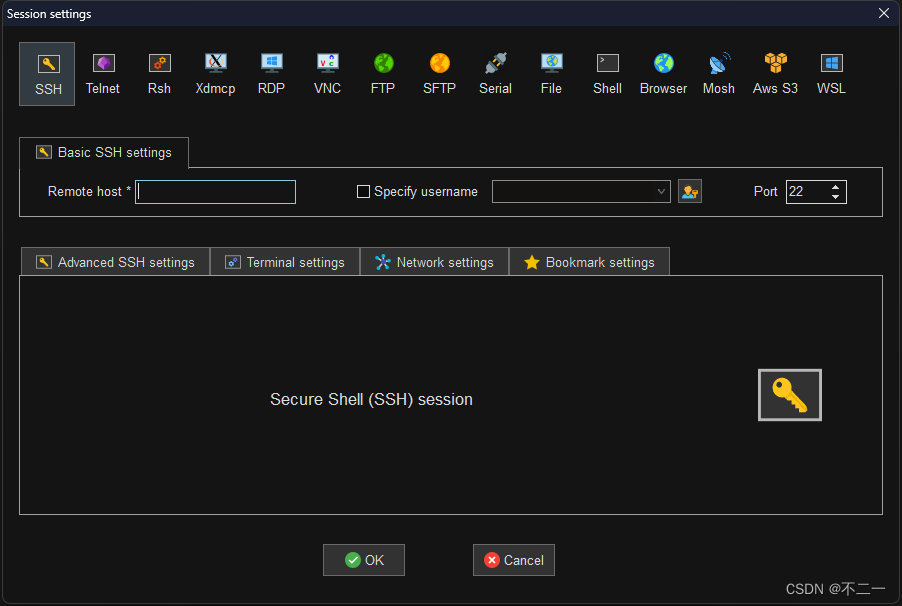 SSH远程服务器的使用（mobaxterm）_remote host mobaxterm-CSDN博客
