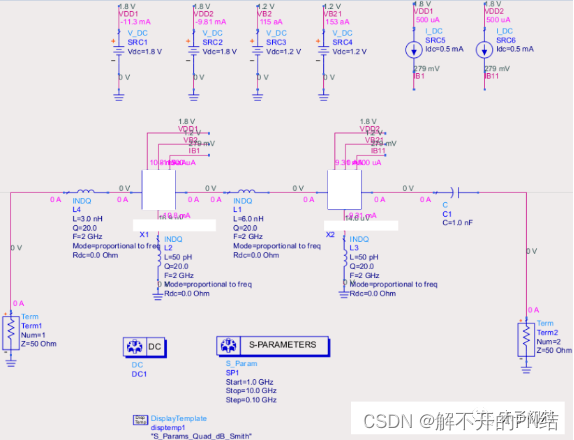 ADS仿电感&ADS手动调谐&阻抗匹配&DynamicLink&Loadpull_ads dynamic link-CSDN博客