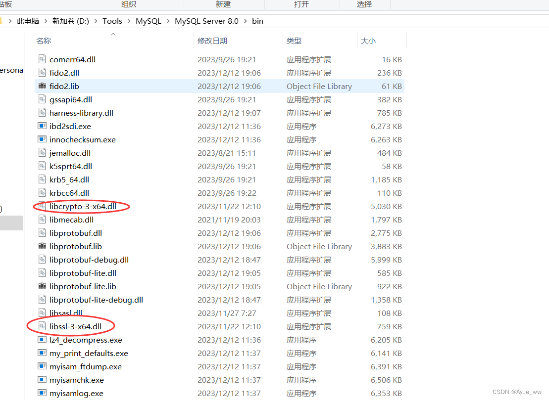 由于找不到libcrypto-3-x64.dll / libssl-3-x64.dll-CSDN博客
