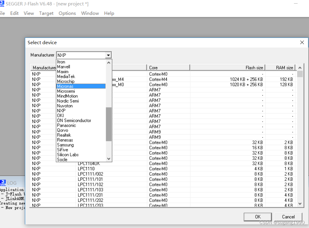 如何在Jlink加入新MCU_jlink添加芯片-CSDN博客