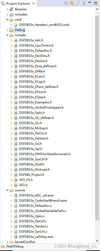 DSP入门 F28335实现led呼吸灯_ccs gpio呼吸灯c语言程序-CSDN博客