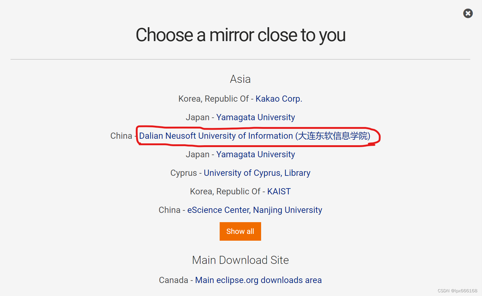 关于Eclipse IDE的下载（国内镜像安装路径，下载速度更快）_eclipse ide neon 镜像下载-CSDN博客