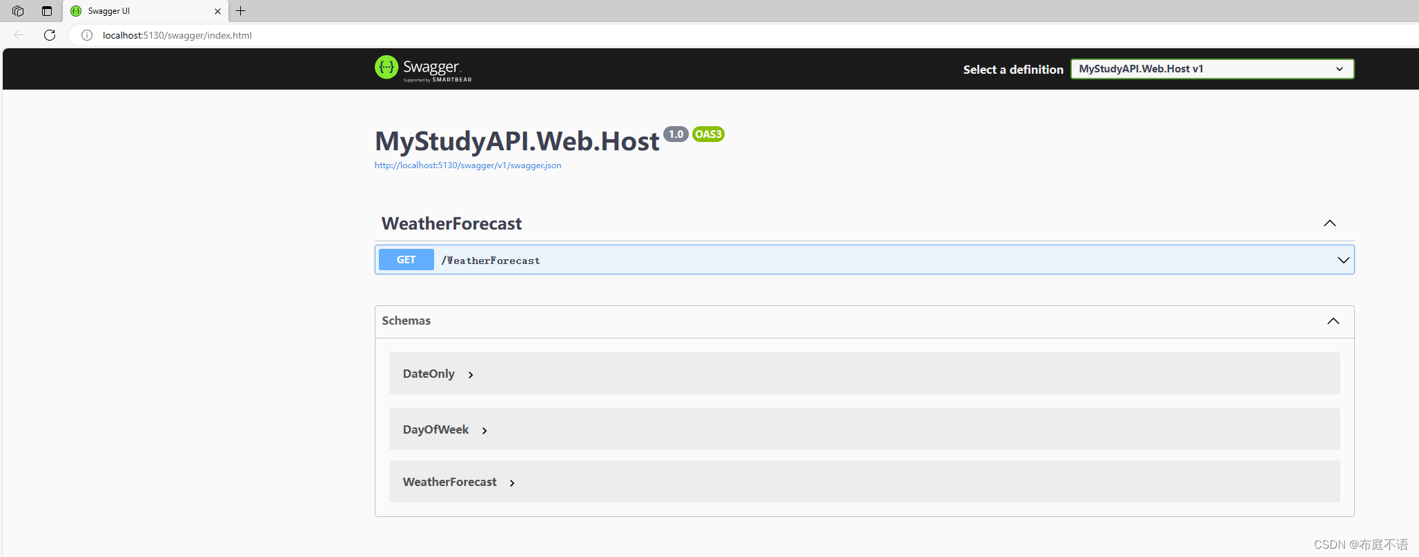 1.1 .net 8 ASP.NET Core Web API 项目创建之初体验_net core8.0 webapi项目框架搭建-CSDN博客
