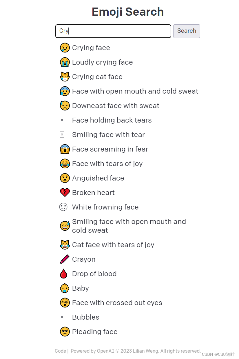 可以在编译器中使用的Emoji表情字符和一个emoji查找网站_emoji代码查询-CSDN博客