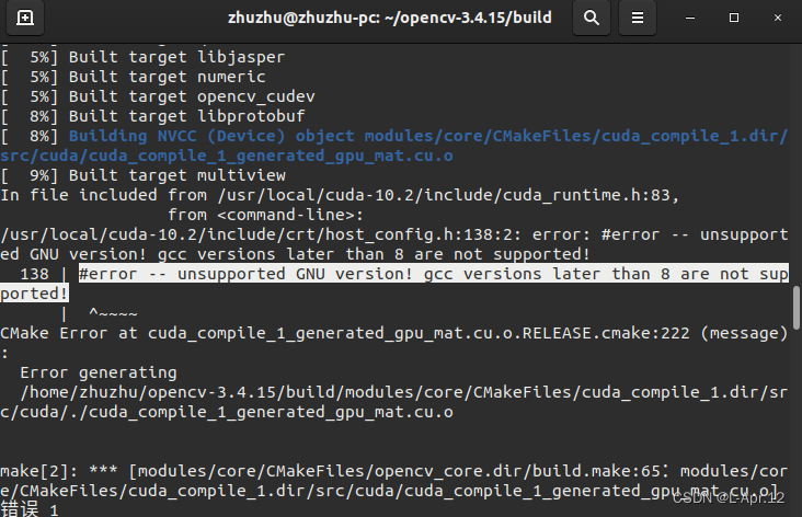 Ubuntu18.04 OpenCV-3.4.15安装_opencv3 ubuntu-CSDN博客