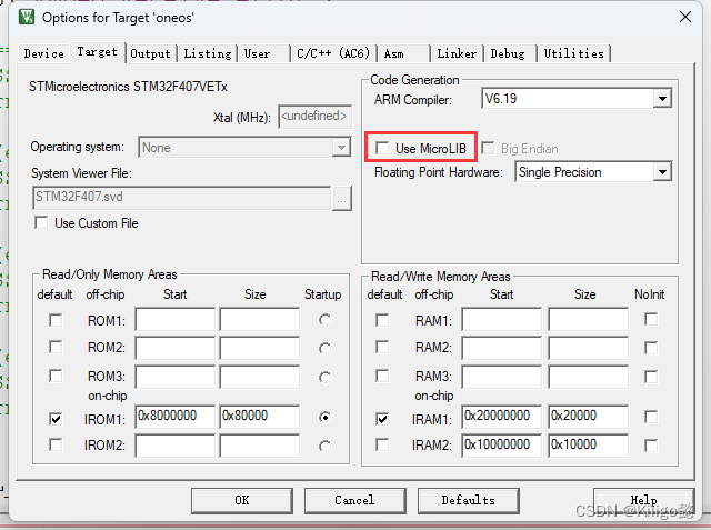 Keil编译Error：Undefined symbol __aeabi_assert 解决方法_aeabi assert-CSDN博客