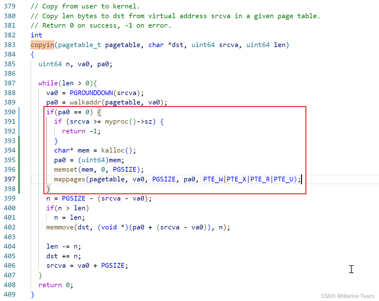 MIT 6.S081---Lab: xv6 lazy page allocation-CSDN博客