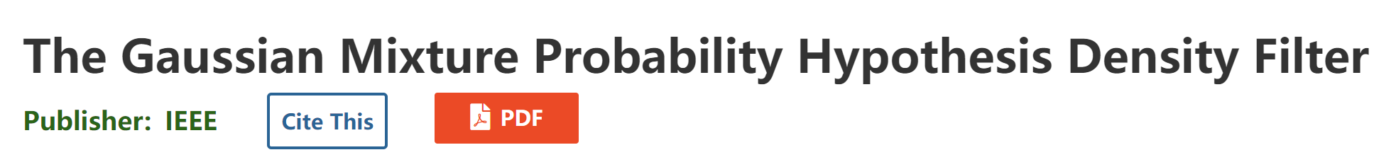 高斯混合概率假设密度滤波器（GM-PHD）研究（Matlab代码实现）-CSDN博客