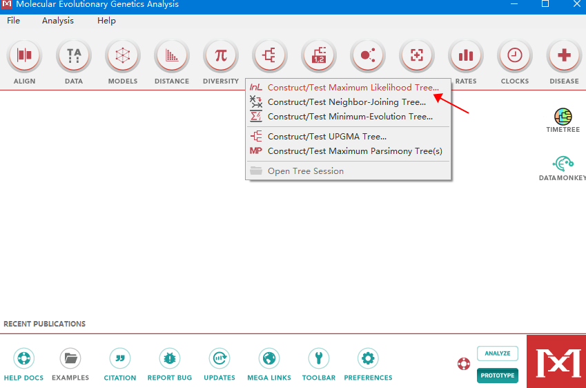 【软件使用-MEGA】如何基于ML方法构建进化树_mega进化树-CSDN博客