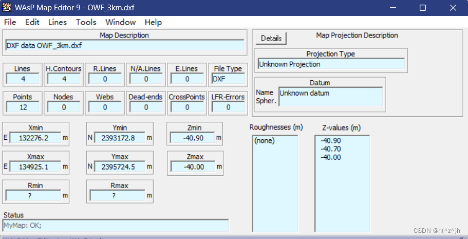 WAsP风能软件学习及踩坑纪录——地图（.map）制作_wasp风能软件 教程-CSDN博客