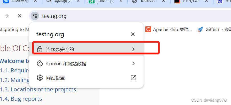 org.testng.TestNGException: sun.security.provider.certpath ...