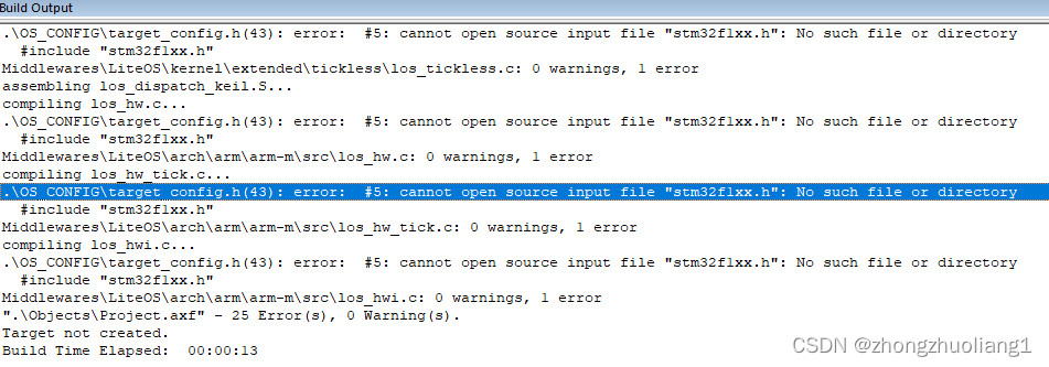 STM32F1系列LiteOS移植教程_lite os stm32-CSDN博客