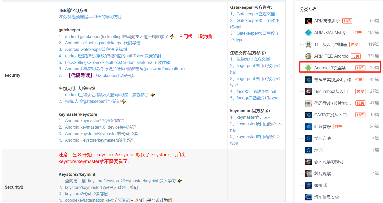 Keystore/keymaster/keymint的介绍：基于android14和trusty 课程介绍-CSDN博客