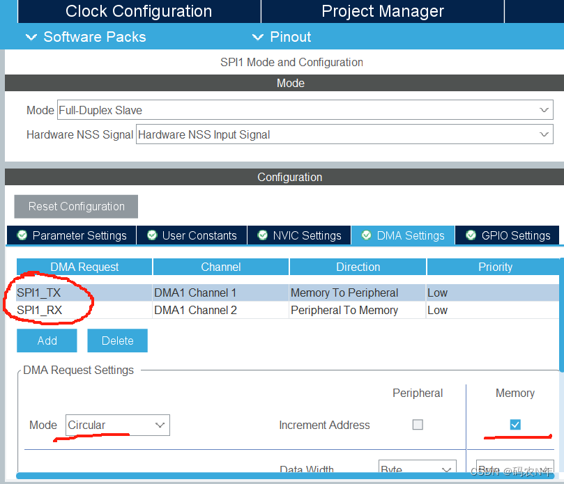 STM32G0使用HAL库并做为从机使用 SPI+DMA通信时，调试总结_stm32 spi dma hal-CSDN博客