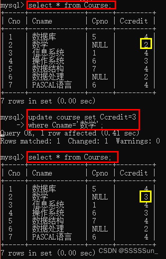 【mysql】《数据库系统》 实验项目4 数据的插入、修改和删除mysql实验指导 Csdn博客