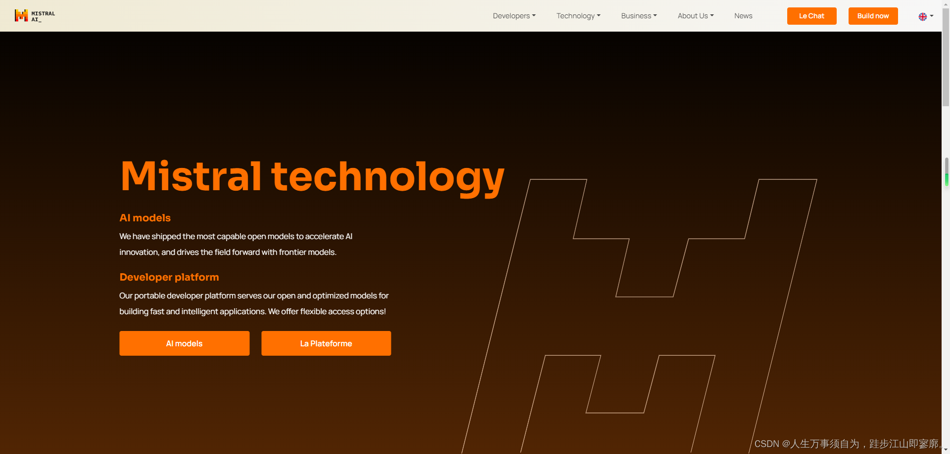 Mistral AI：引领大模型创新的新兴力量_mistral 创始人背景-CSDN博客