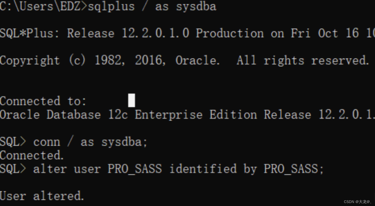 java.sql.SQLException: ORA-28040: 没有匹配的验证协议（jdbc2.4.0.jar，数据库用的是orcal21c）_java.sql.sqlexception ...