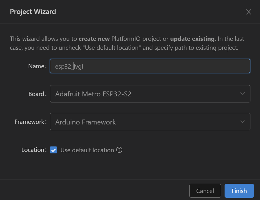 Arduino应用开发——esp32 lvgl v8.3环境搭建_esp8266 platformio + lvgl8.3-CSDN博客