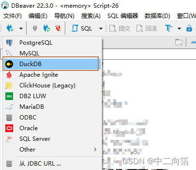 在DBeaver中通过DuckDB来分析本地CSV文件_duckdb dbeaver-CSDN博客