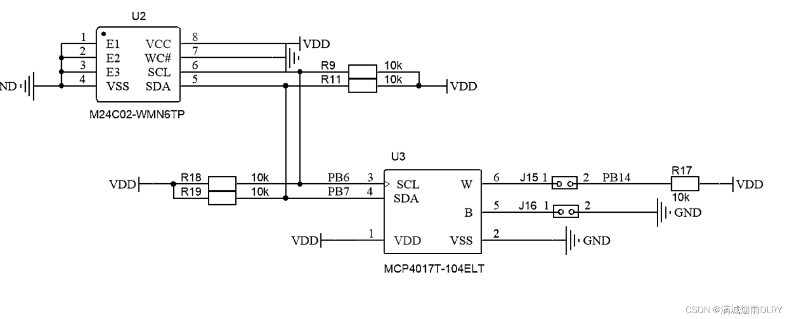 蓝桥杯——STM32 MCP4017可编程电阻原理与代码-CSDN博客