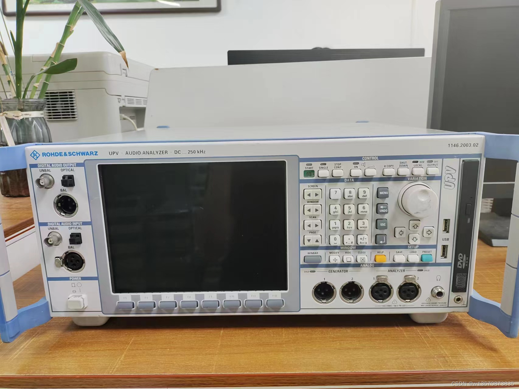 罗德&施瓦茨R&S UPV音频分析仪-CSDN博客