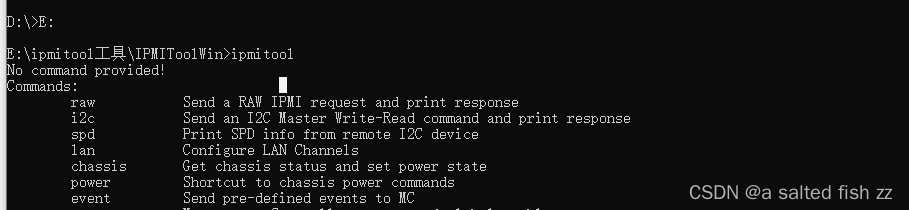 windows操作系统下安装ipmitool工具_ipmitool windows-CSDN博客