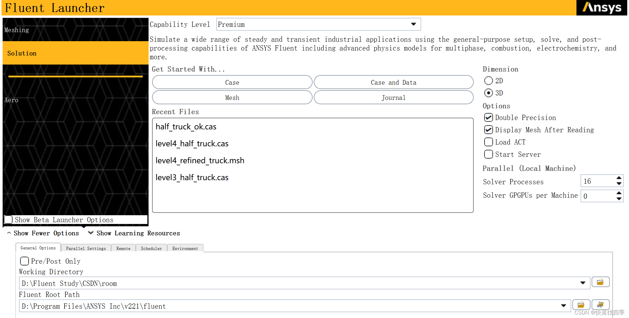 Room模拟操作流程_gmsh fluent-CSDN博客