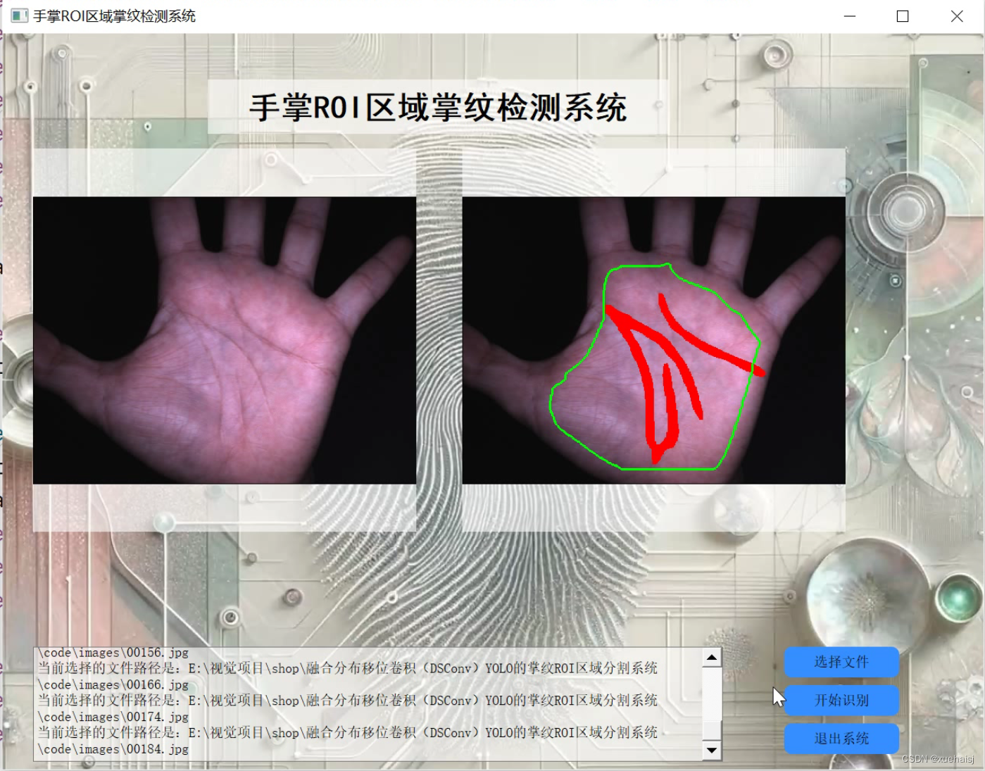 【精选】融合分布移位卷积(dsconv)yolo的掌纹roi区域分割系统基于分布偏移卷积改进网络 Csdn博客
