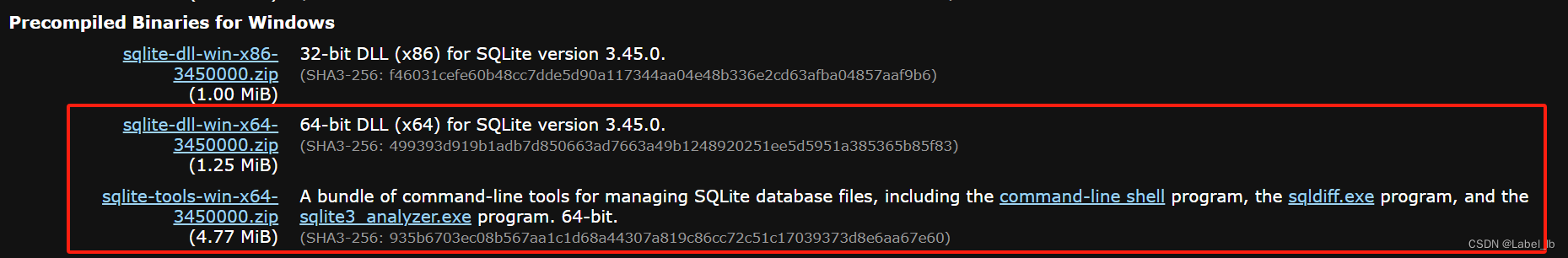 安装和配置Sqlite_sqlite cmd-CSDN博客