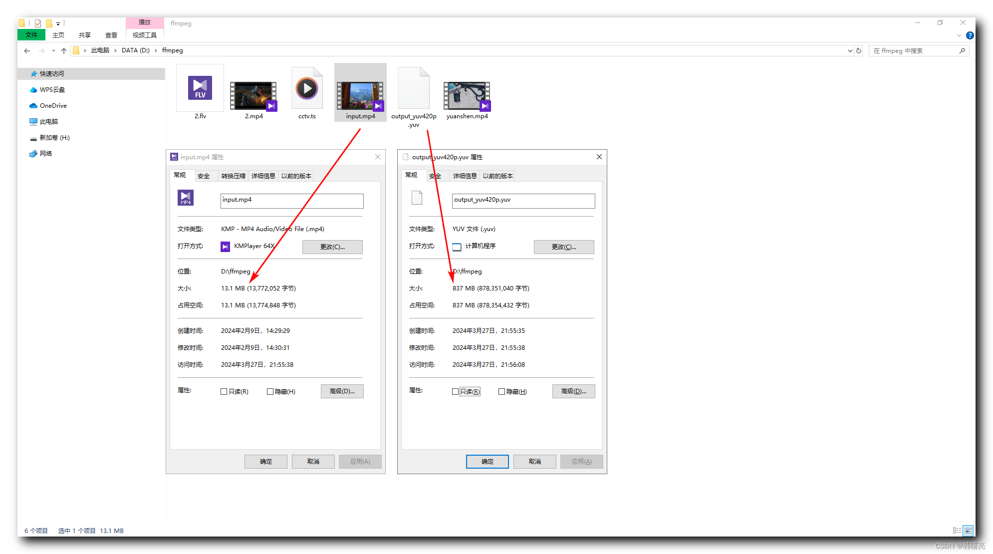 【FFmpeg】ffmpeg 命令行参数 ⑥ ( 使用 FFmpeg 提取 YUV 像素格式数据 | 使用 FFmpeg 提取 RGB 像素格式数据 | RGB 与 YUV 之间的格式转换 ...