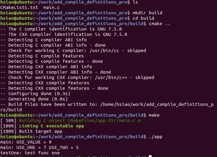 【cmake】cmake从入门到实战系列(十四)——cmake中增加预处理器定义的几种方法 Cmake添加预处理器定义 Csdn博客