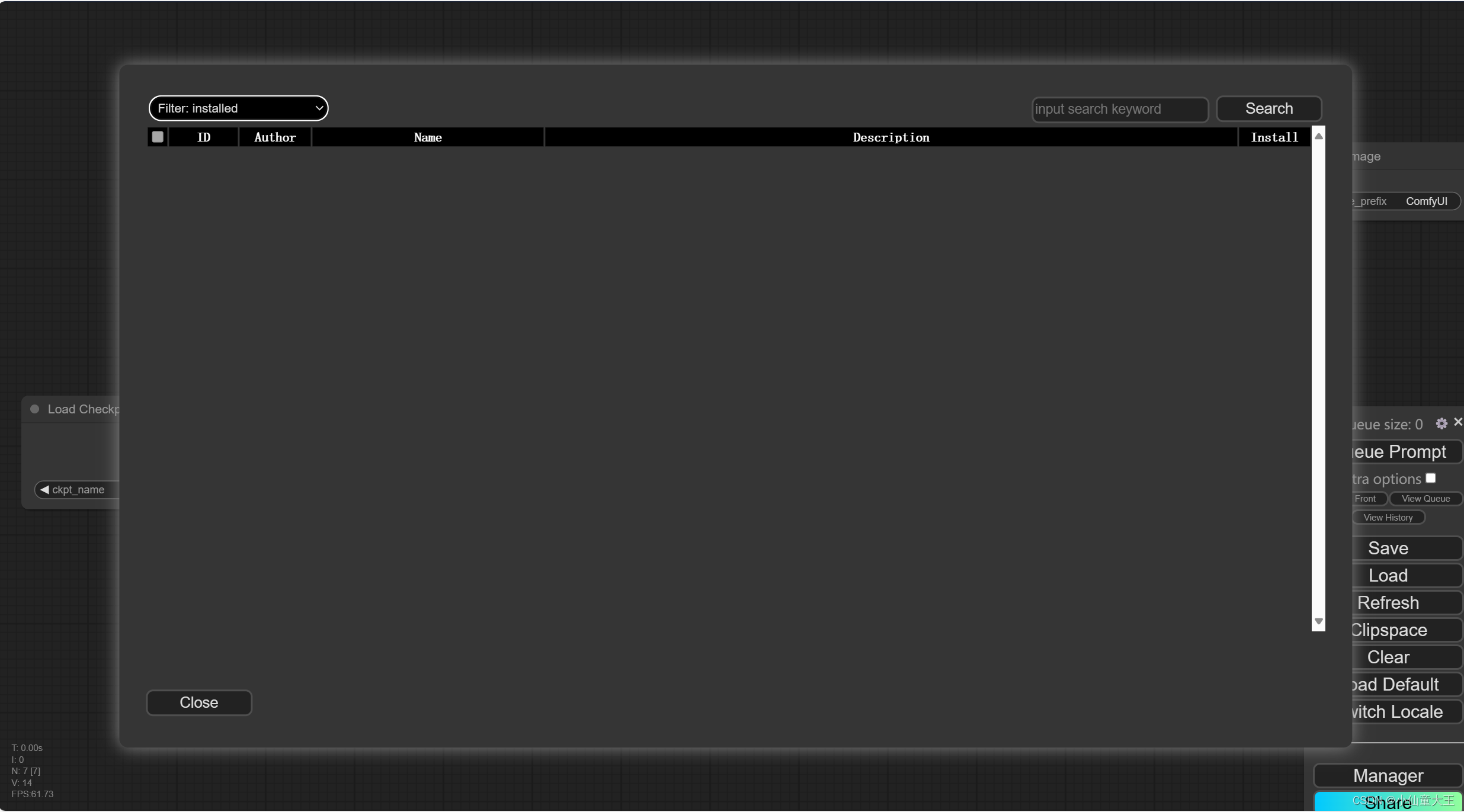 20240310 ComfyUI配环境_install missing custom node是空的-CSDN博客