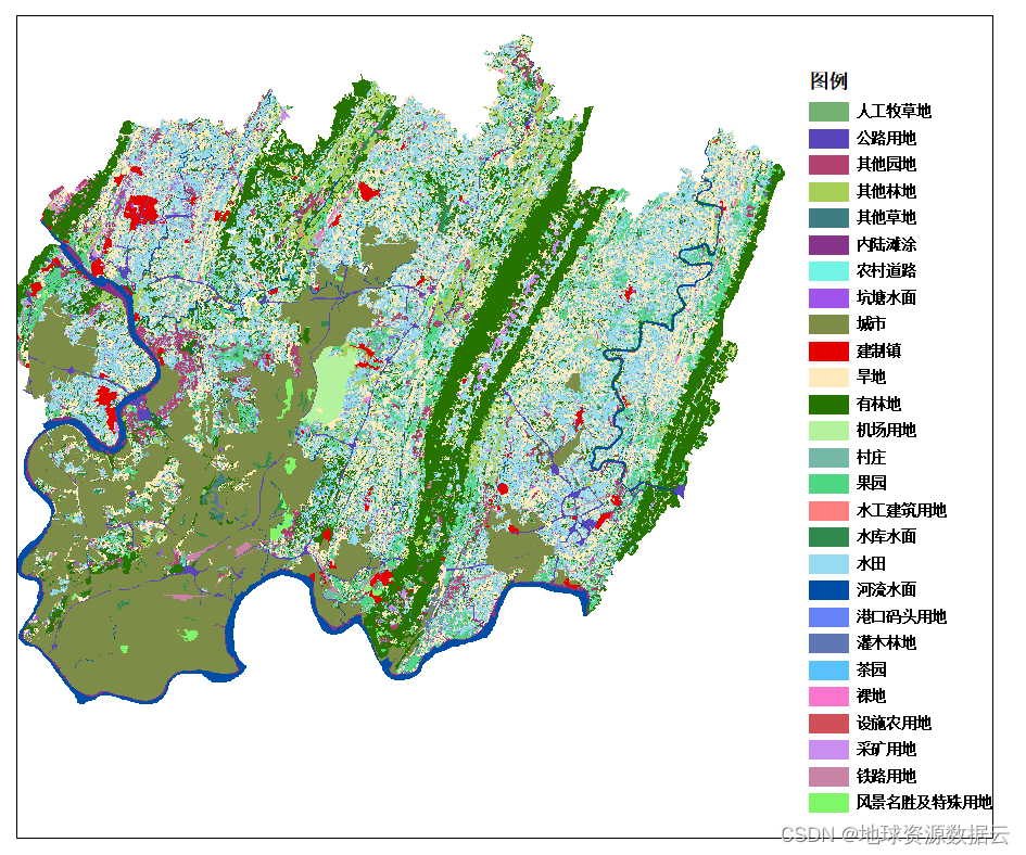 全国5米土地利用遥感监测数据（GB/T 21010-2017）-CSDN博客