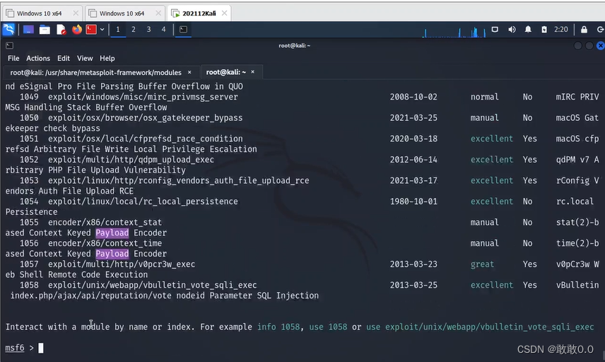 Msfconsole详细教程-CSDN博客