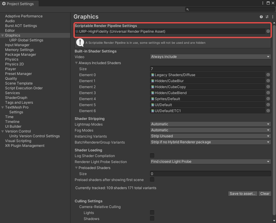 Unity查找URP设置的方法_unity urp 设置-CSDN博客