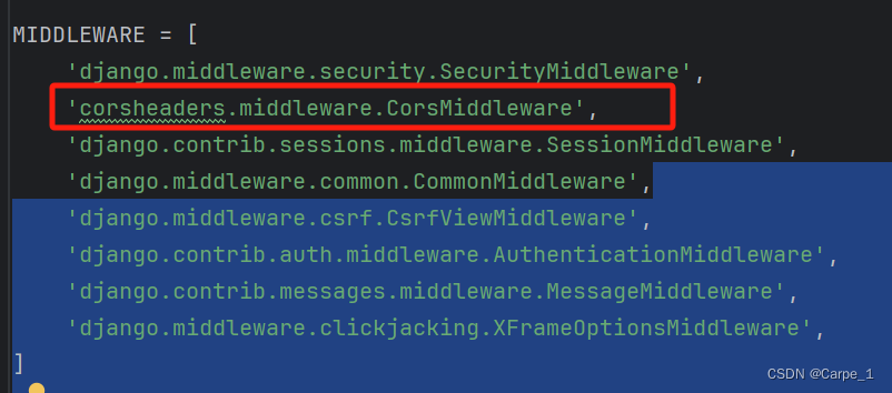 解决Django跨域问题-CSDN博客