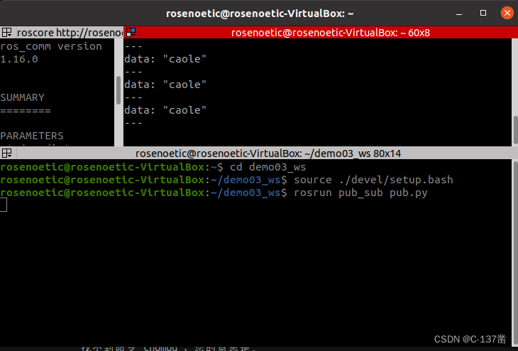 ROS学习第二章_rospy.logerr-CSDN博客