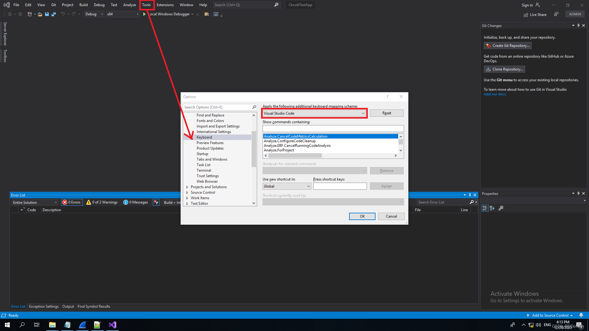 VS Studio 快捷键切换为VS Studio code方案_vs项目 改vscode-CSDN博客