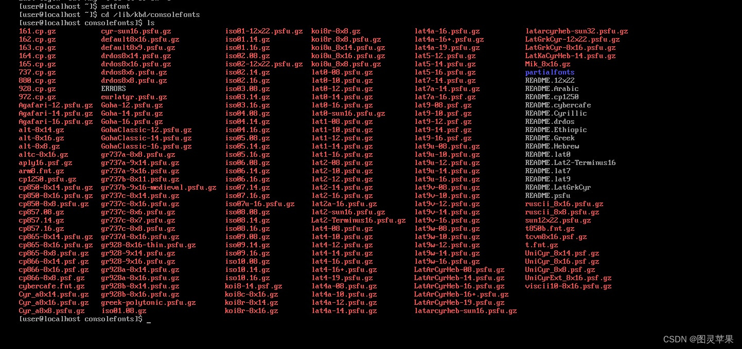 【新手必看】如何调整CentOS7命令行模式的字体大小_centos命令行字体大小-CSDN博客