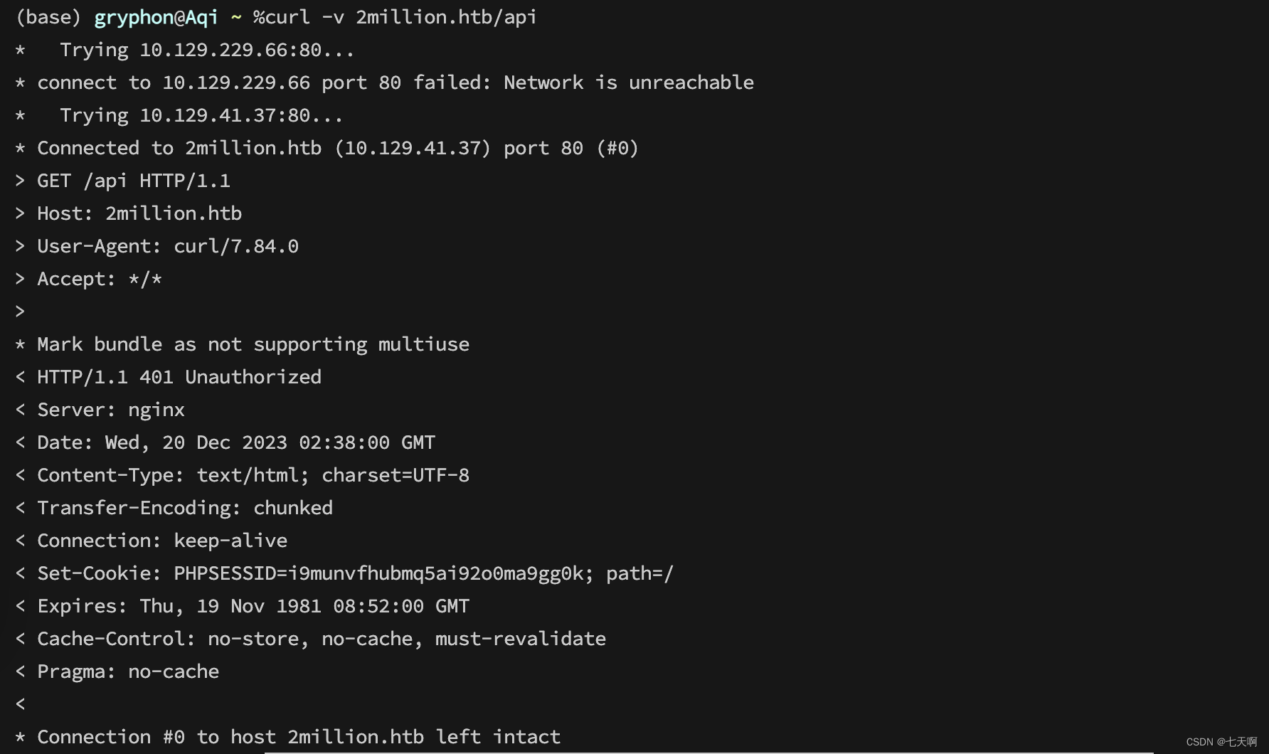 HackTheBox-Machines--TwoMillion_hackthebox 两百万wp-CSDN博客
