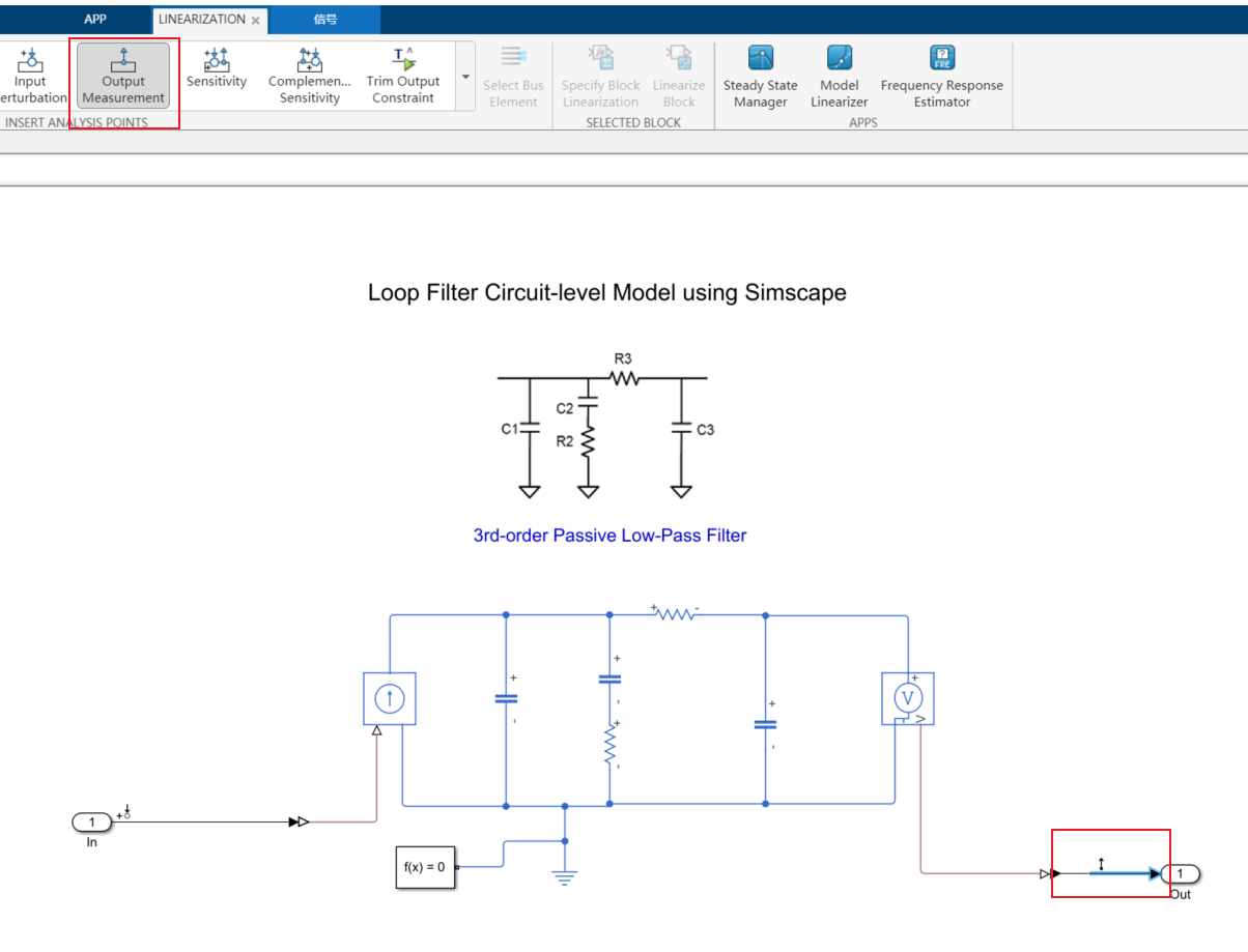 在simulink使用model linearizer 求电路传输函数_modellinearizer怎么找到-CSDN博客