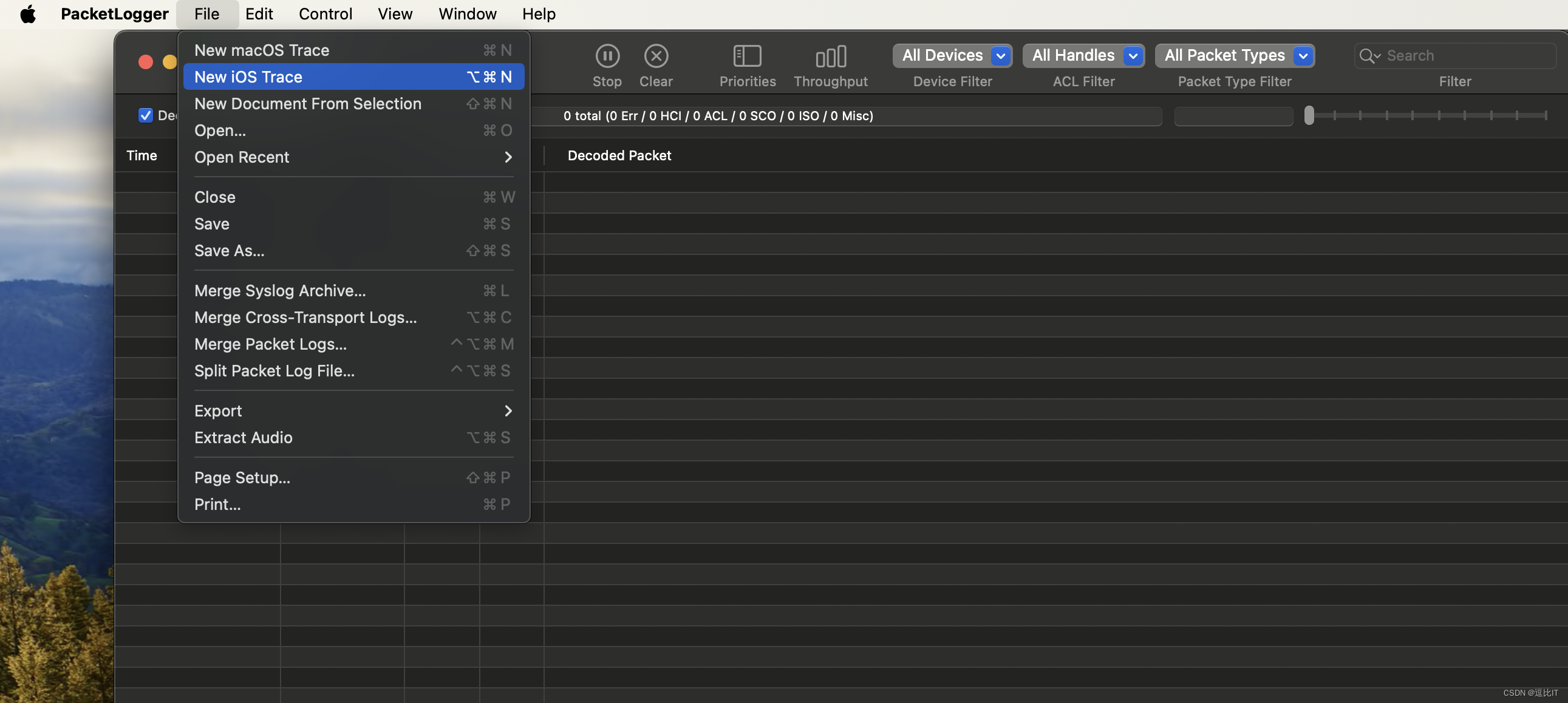 ios 通过PacketLogger 工具抓取系统蓝牙数据-CSDN博客