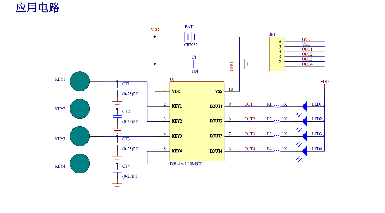 BS814A -1 标准四键触控-CSDN博客