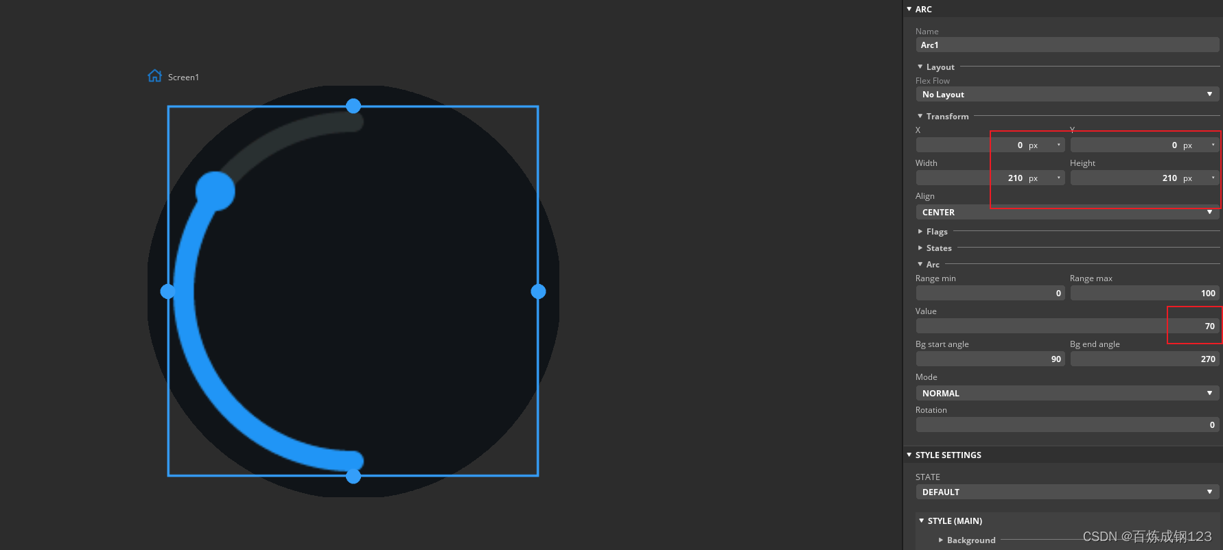 LVGL_V8.3入门三---圆形表盘UI设计-CSDN博客