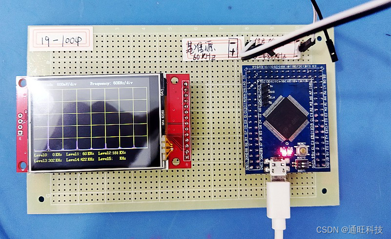 基于stm32f407vet6单片机智能频谱分析仪24寸tft屏设计19 1004基于stm32的频谱分析仪 Csdn博客