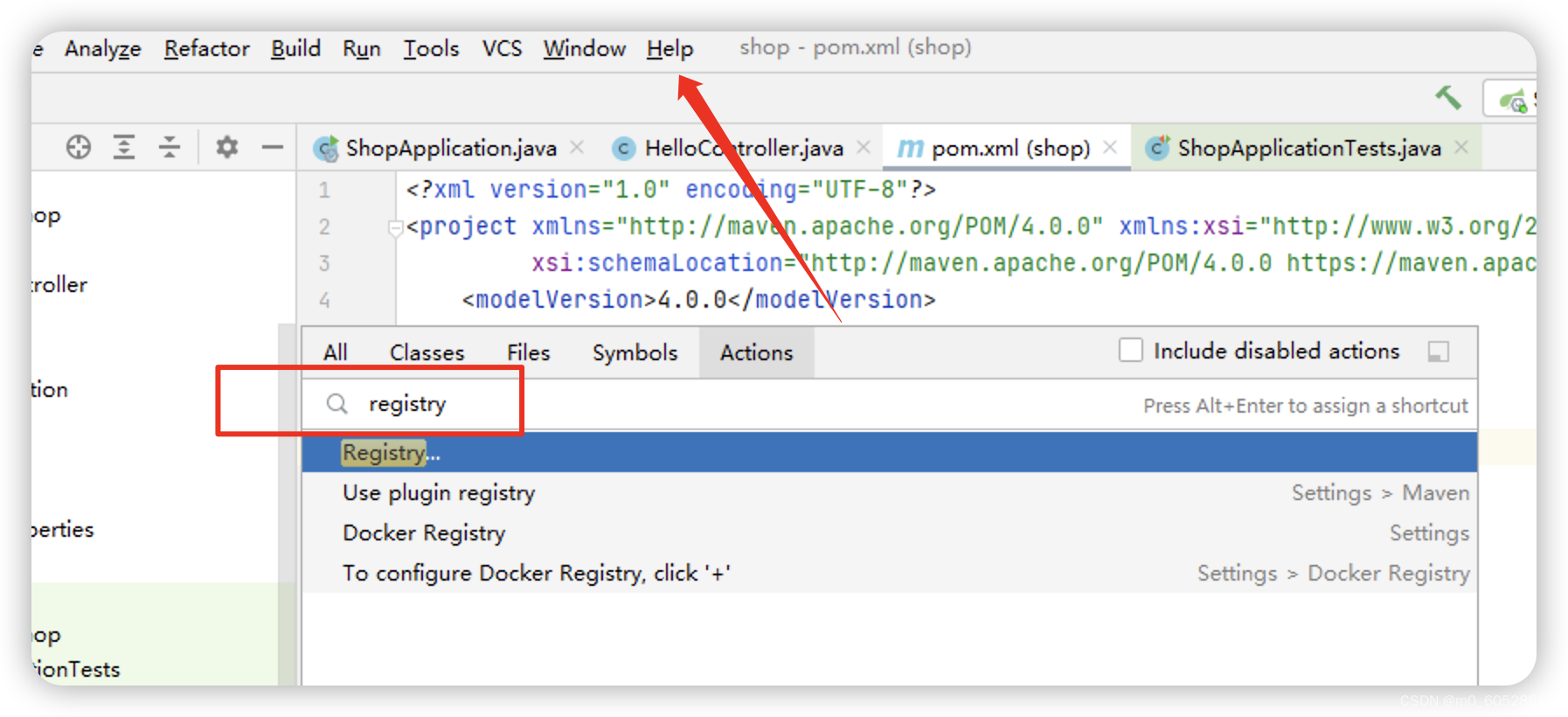 idea热部署设置“ ctrl+alt+shift+/ ”快捷键无法打开_idea热部署设置快捷键-CSDN博客